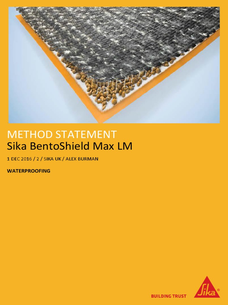 LD Method Statement | PDF | Concrete | Deep Foundation