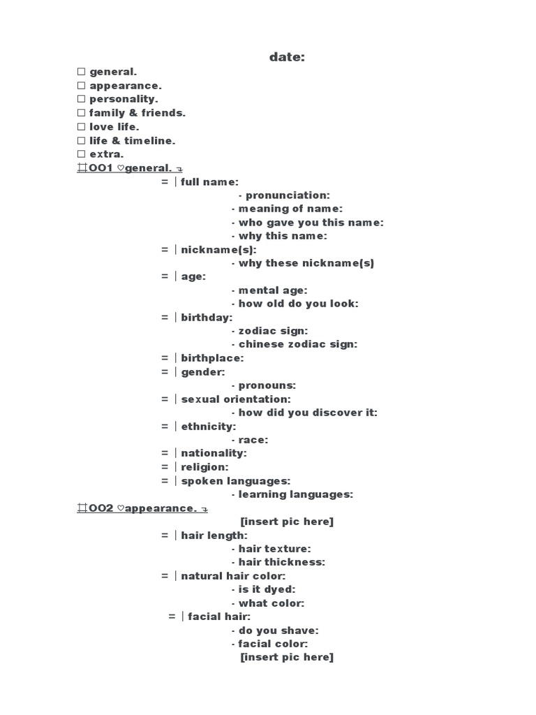 Ds Template | Download Free PDF | Hair | Anger