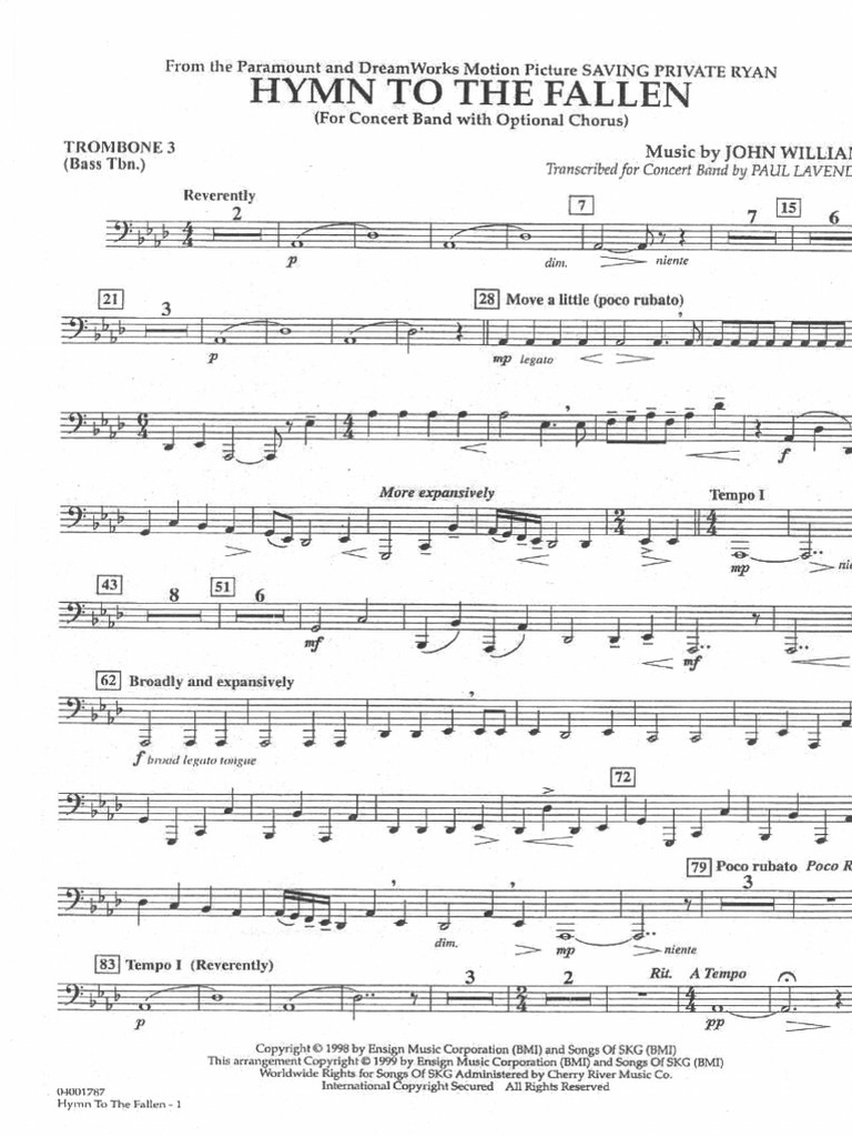 Hymn To The Fallen PDF | PDF