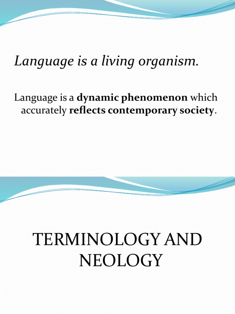 Understanding Neologisms and Neology | PDF | Linguistics | Lexicon