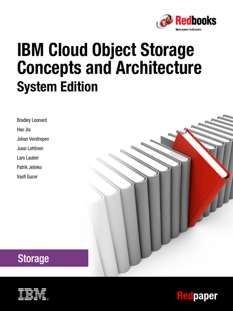 Ibm Cloud Object Storage Concepts Pdf Cloud Computing Encryption