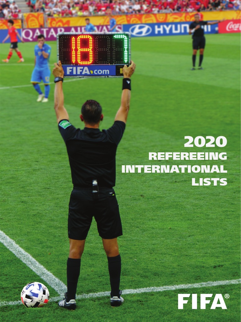 2020 Fifa List of International Match Officials PDF | PDF | Physical ...