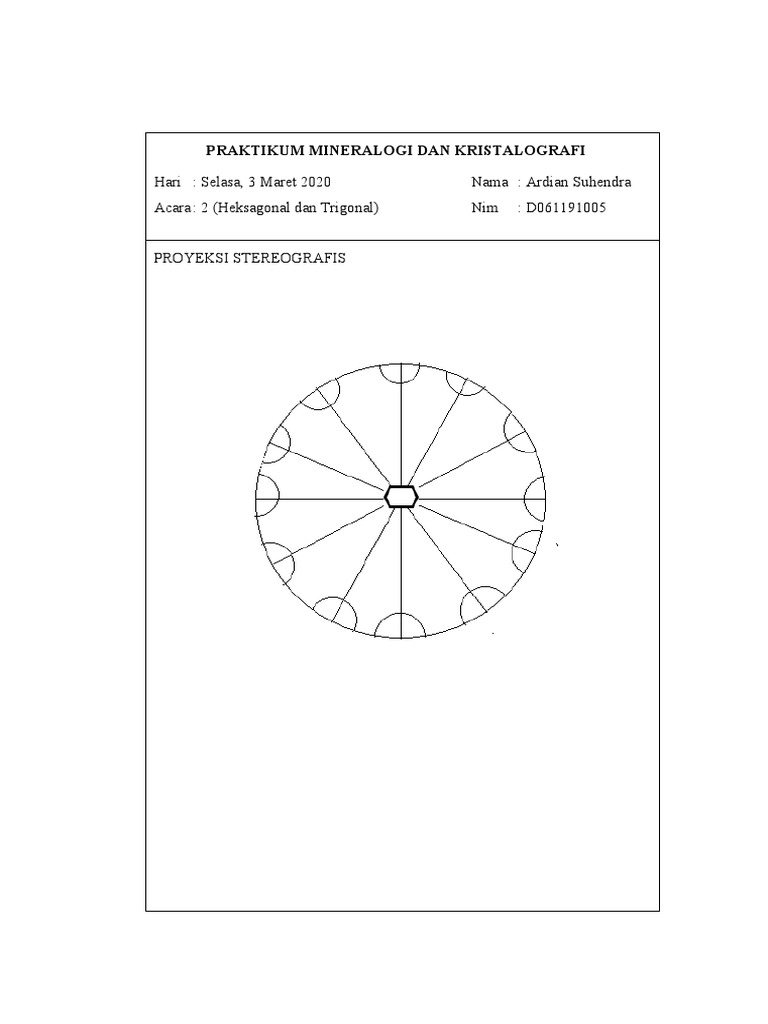 Proyeksi Stereografis | PDF