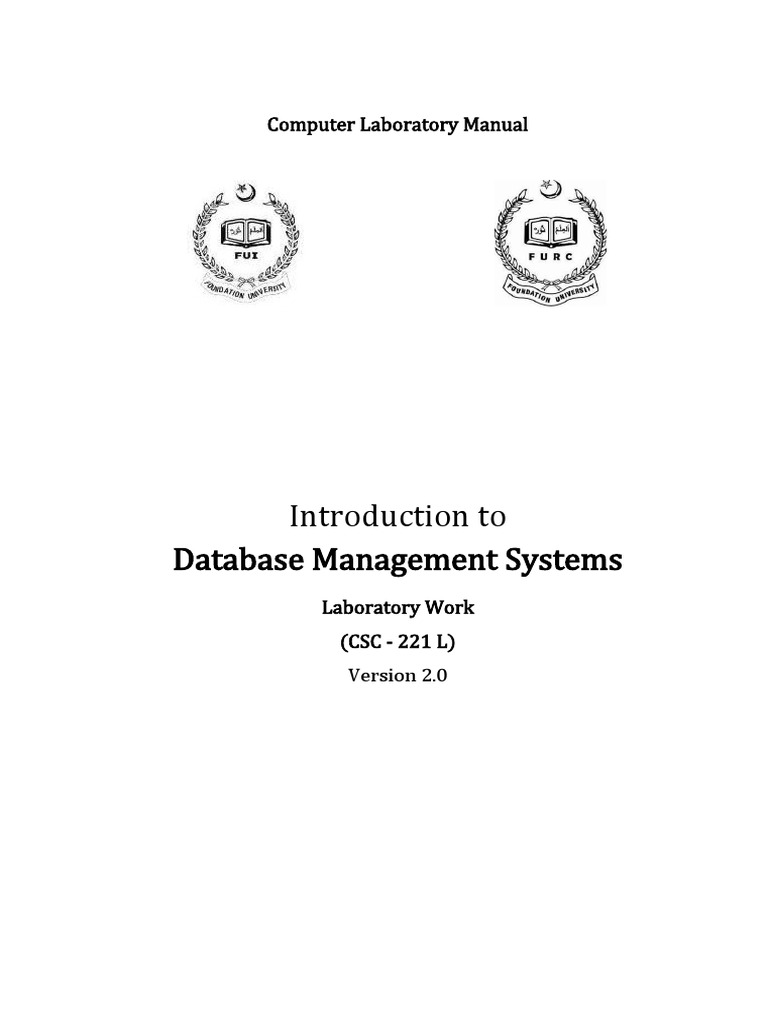 DBMS LAB Manual FINAL | PDF | Relational Database | Sql DBMS LAB Manual FINAL | PDF | Relational Database | Sql