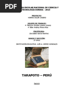 Proyecto de Horno Solar | PDF | Cocina, comidas y vino | Hogar ...