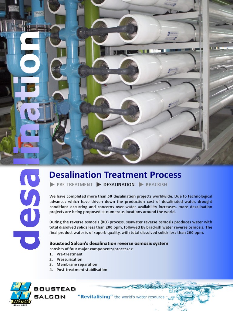 Desalination Plant | PDF | Desalination | Environmental Engineering