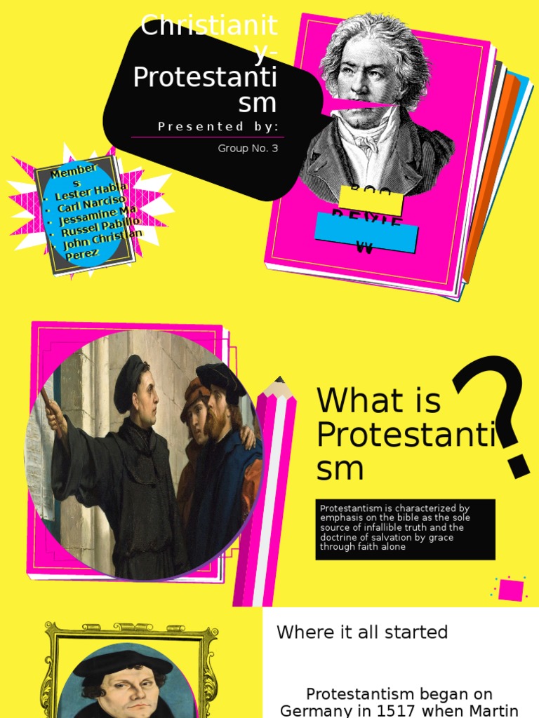 Protestantism: Origins and Beliefs | PDF | Protestantism | Grace In ...