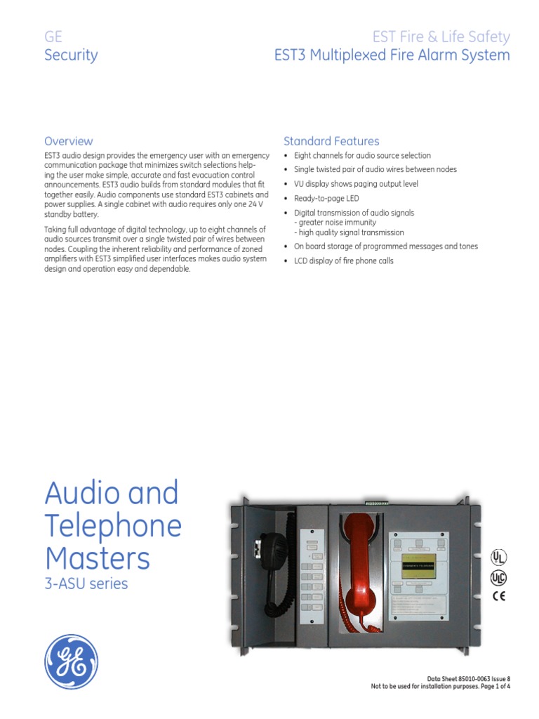 EST 3ASU Telephone Master | PDF | Telephone Call | Telephone