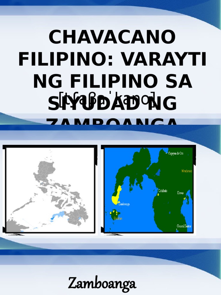 Wikang Chavacano | PDF