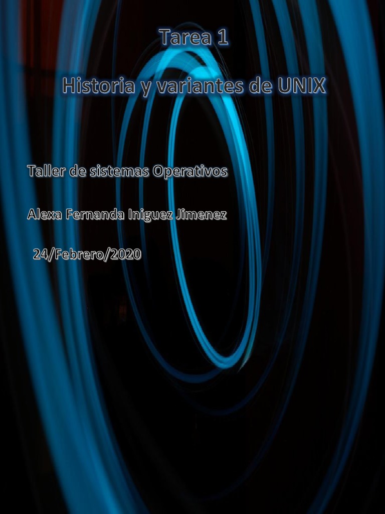 Historia y Variantes de UNIX PDF | PDF | Unix | Software libre
