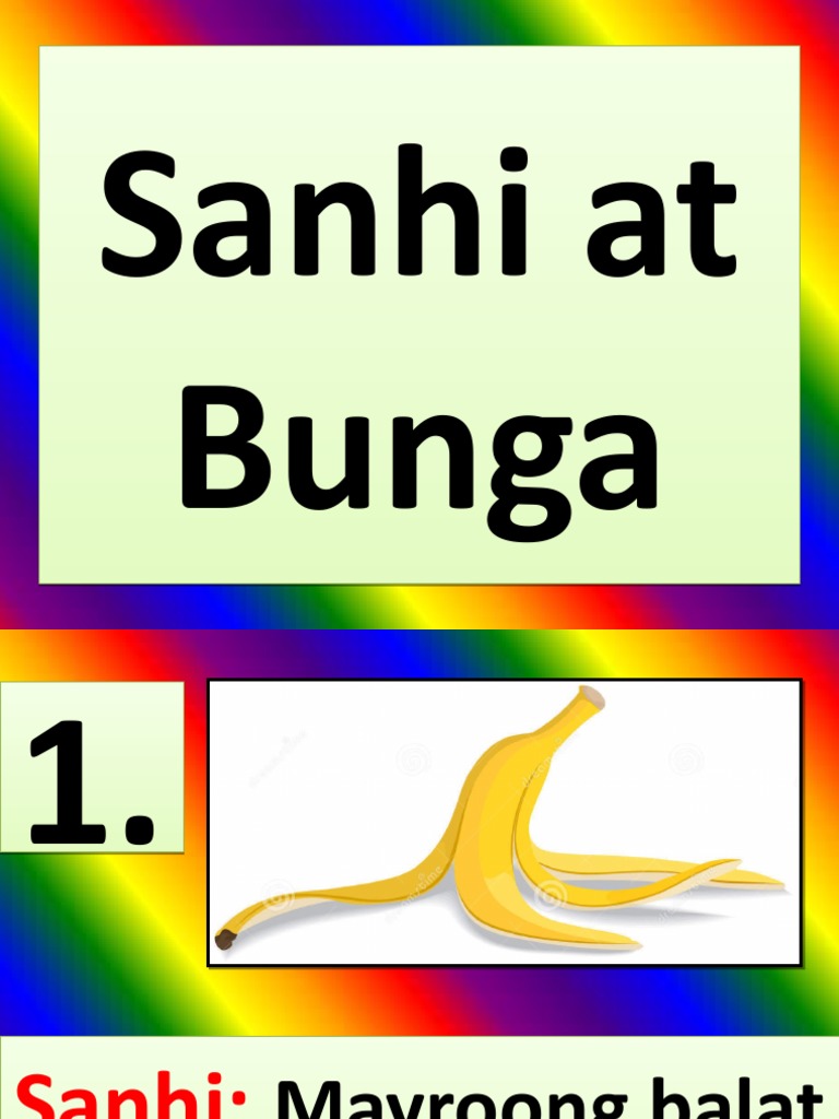 Sanhi at Bunga | PDF