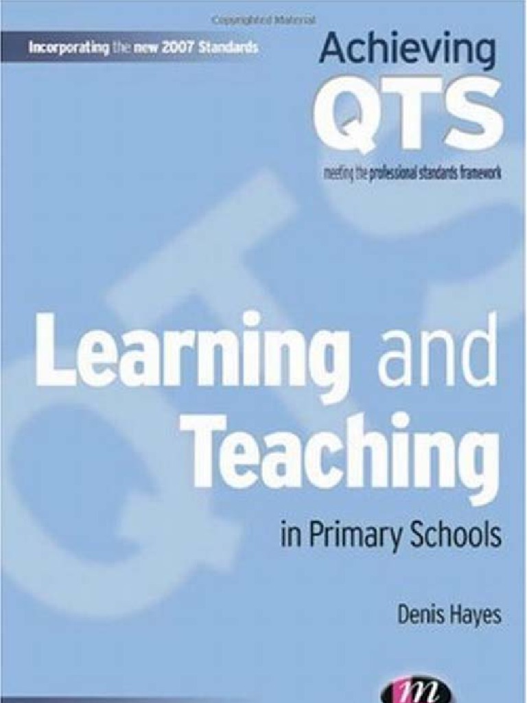 Learning and Teaching Primary School | PDF | Teaching Method | Teachers