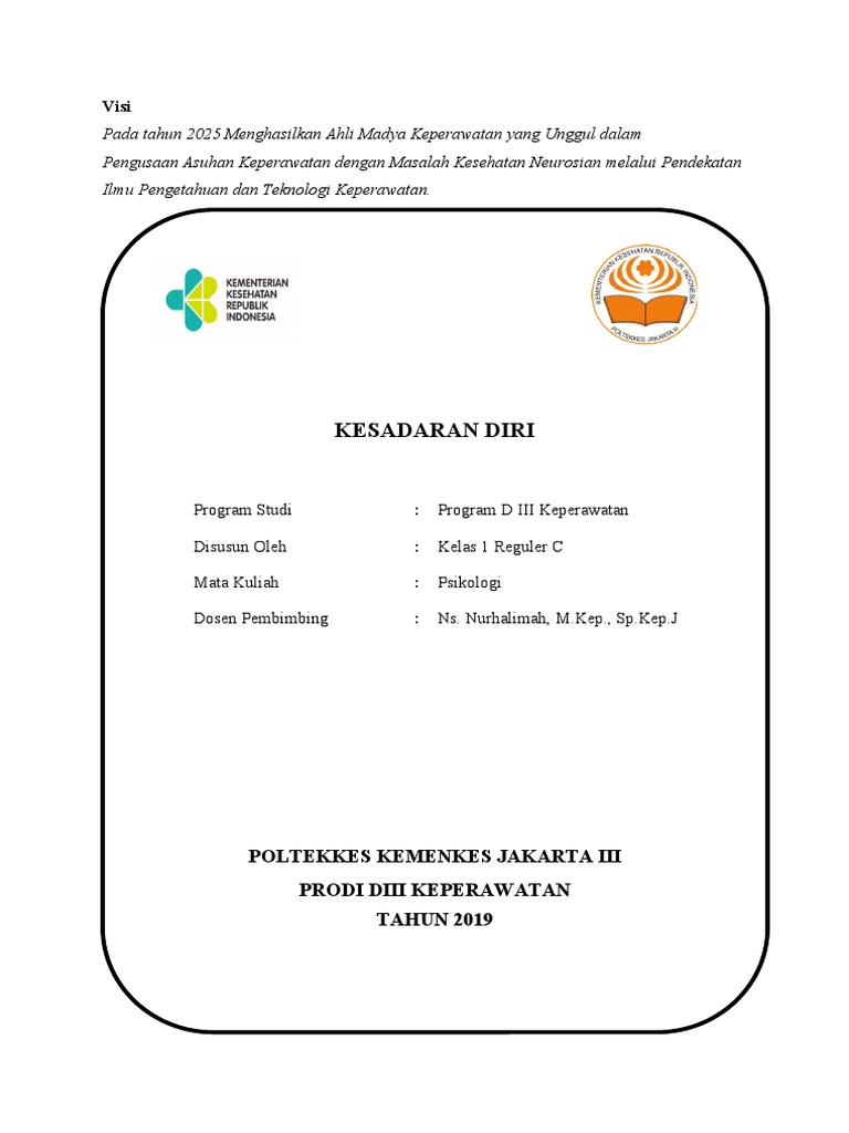 Kesadaran Diri Final | PDF