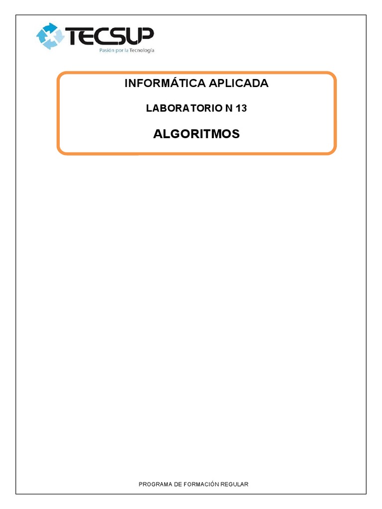 Lab 13 Algoritmos | PDF | Macro (informática) | Microsoft Excel