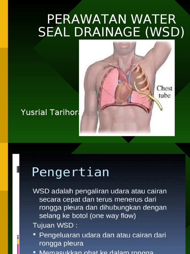 Perawatan WSD | PDF