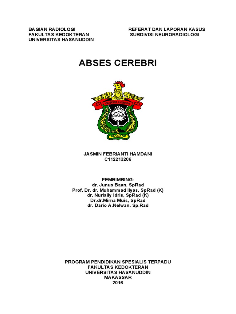 Abses Cerebri: Studi Neuroradiologi | PDF