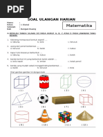 Soal Pola dan Tangram Kelas 1 SD | PDF | Metode & Bahan Ajar