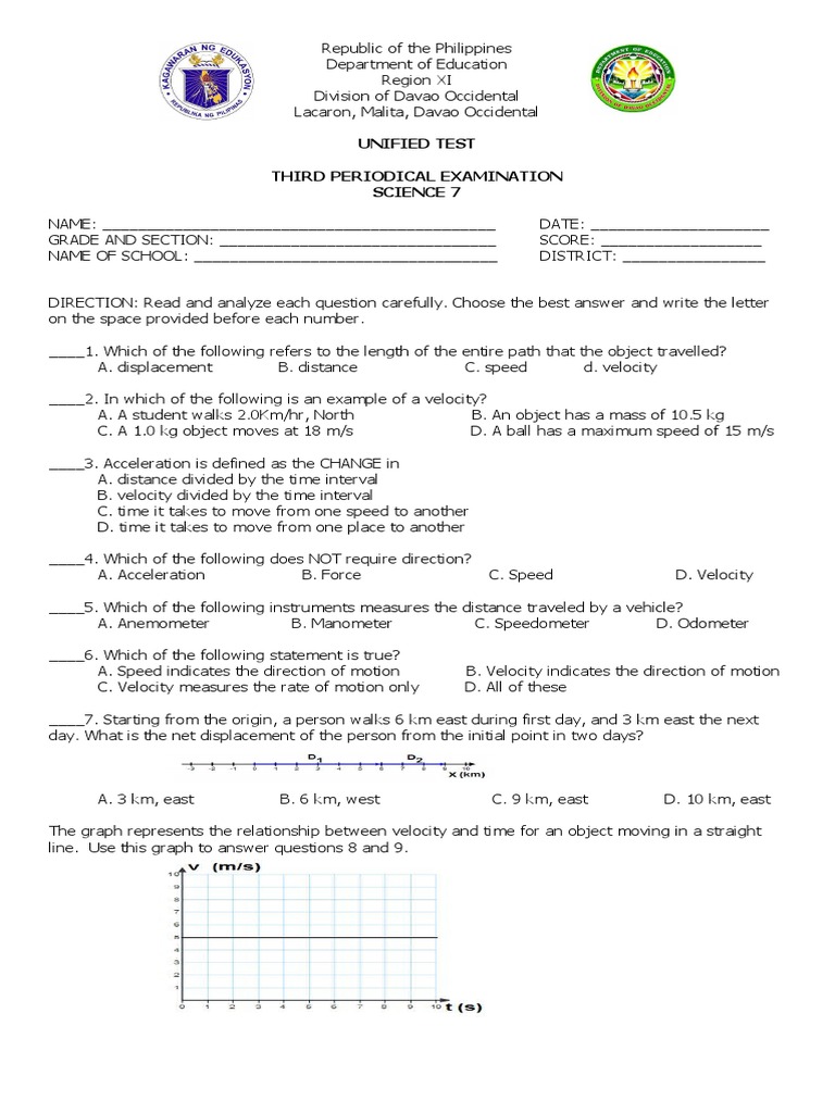 Grade-7-Science 3rd Grading | PDF | Waves | Sound