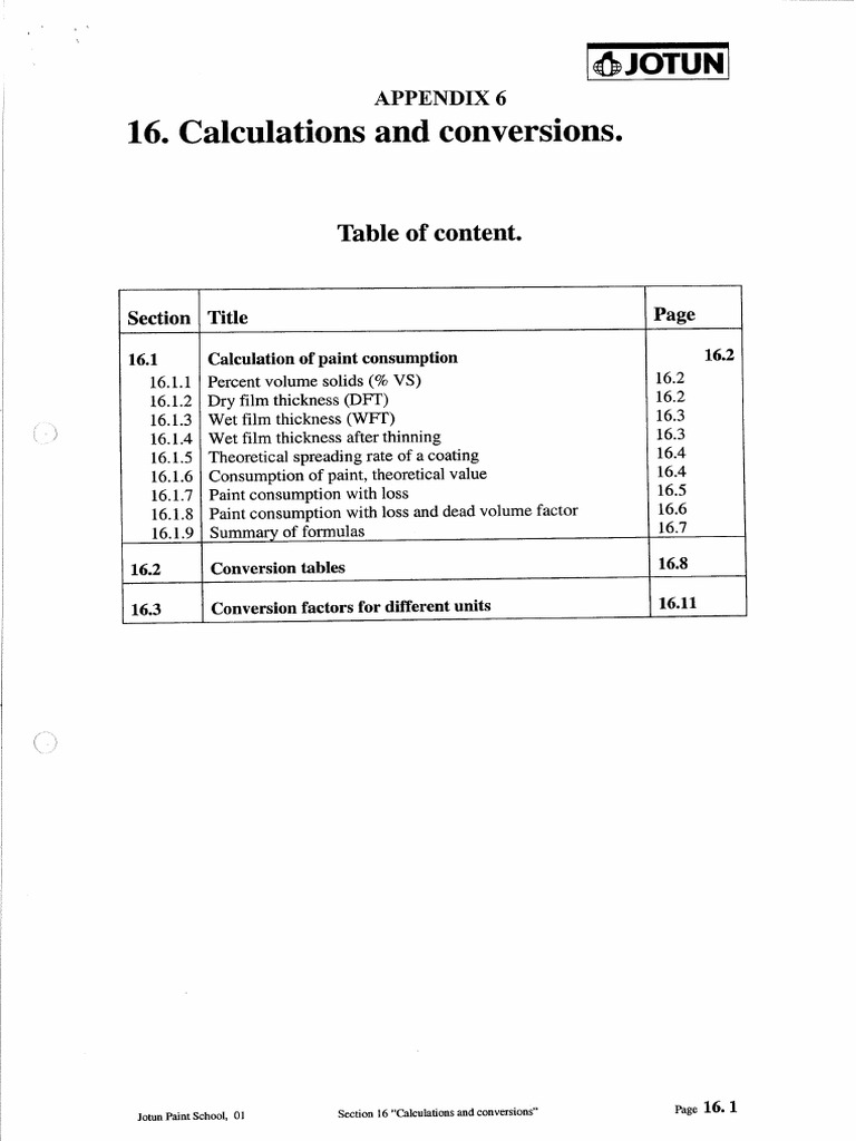 Calculation and Conversion | PDF