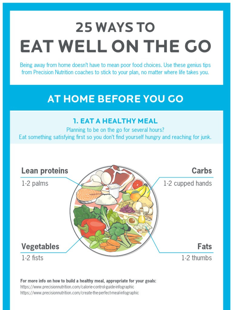 On-the-Go Healthy Eating Tips | PDF | Almond | Foods