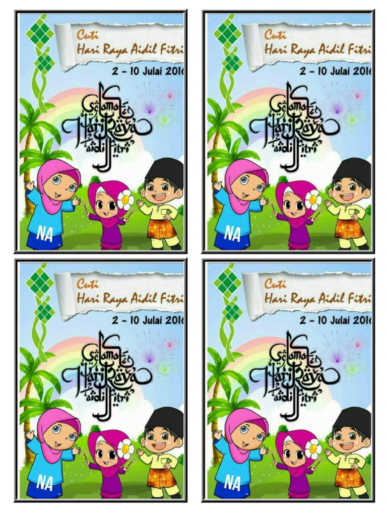 Cuti Raya | PDF