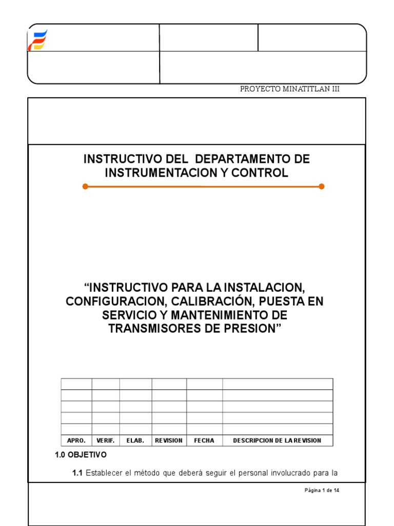 Transmisores de Presion | PDF | Calibración | Sensor
