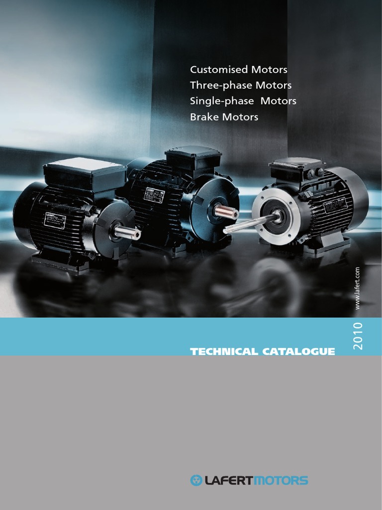Catalogue - Single - Three - Phase LAFERT | PDF | Electric Motor | Belt ...
