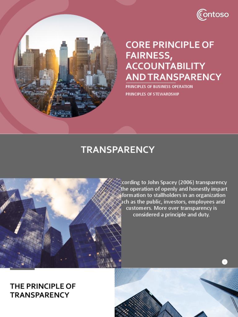 Optimize Business Operations with Transparency, Fairness and ...