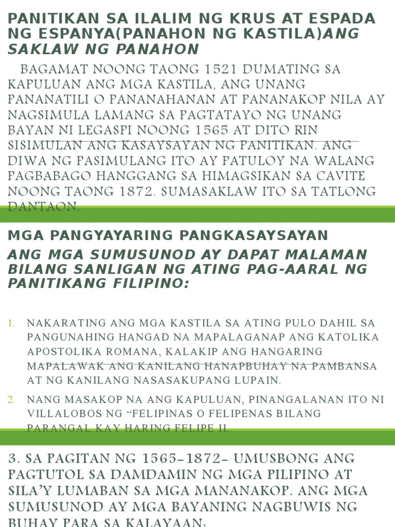 Panitikan Presentation | PDF