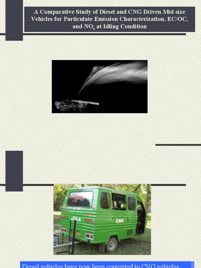 A Case Study | PDF | Exhaust Gas | Diesel Fuel