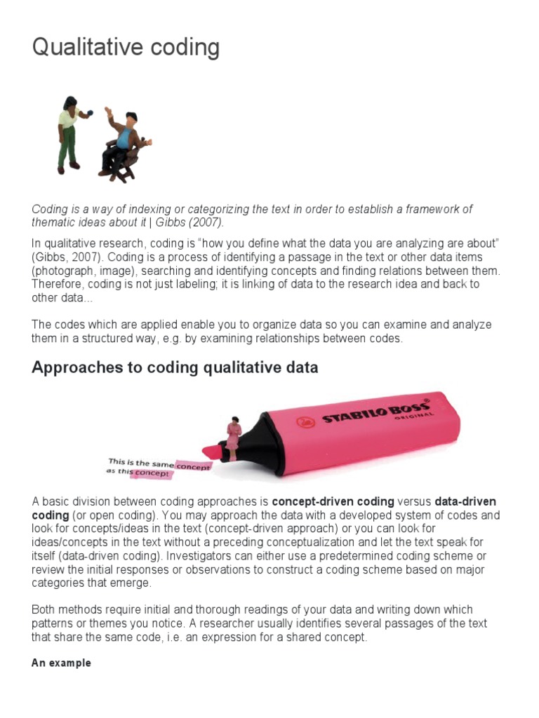 Qualitative Coding | PDF | Qualitative Research | Data