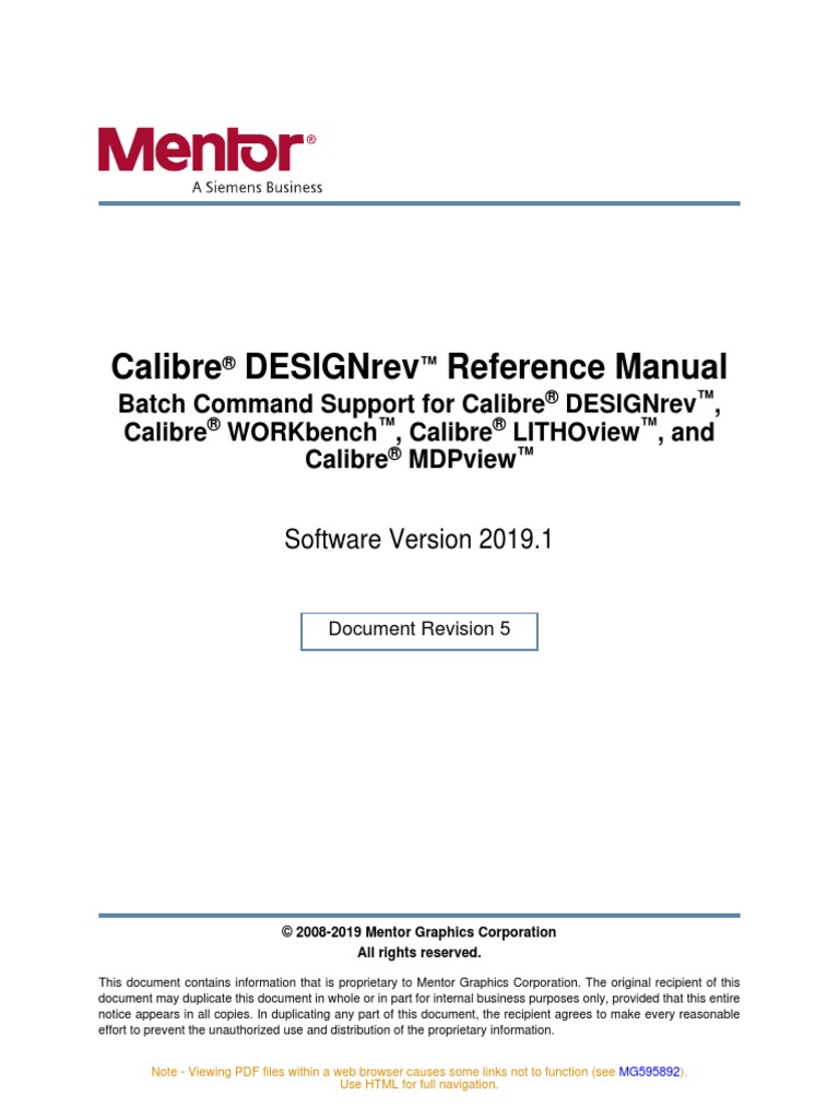 Calbr DRV Ref PDF | PDF | Software | Computer Programming