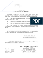 Affidavit of Nearest Kin | PDF