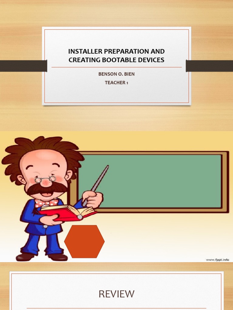 Installer Preparation And Creating Bootable Devices Pdf Usb Flash