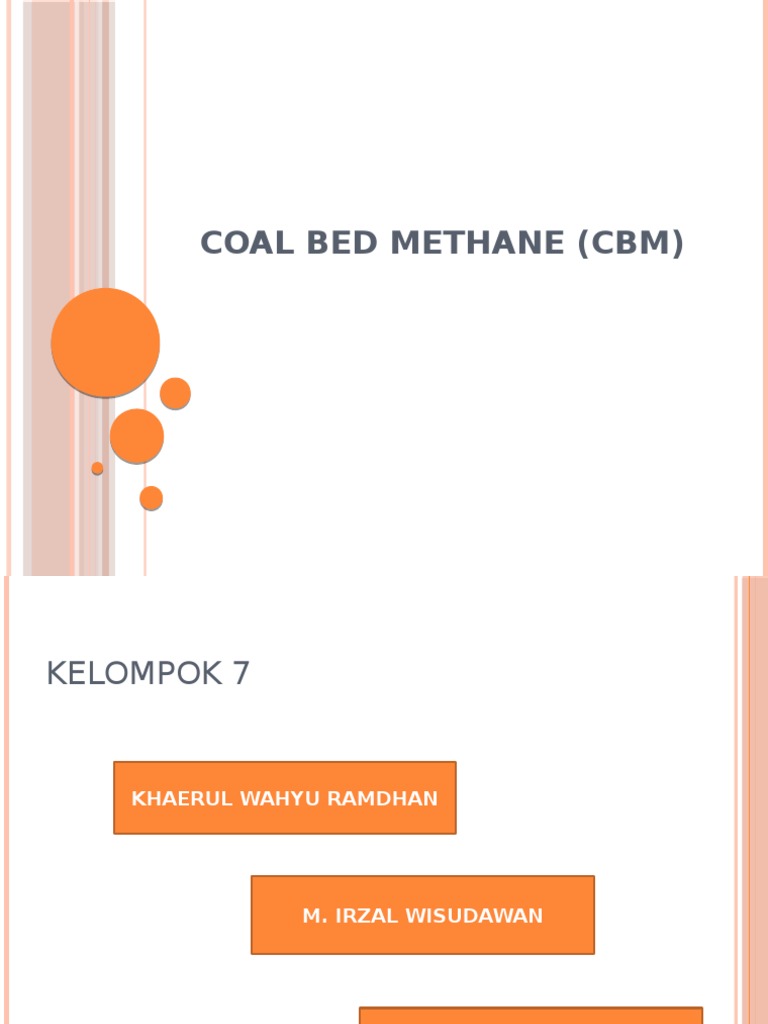 COAL BED METHANE (CBM) PPT | PDF