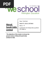 Analysis of Vision & Mission of Maruti Suzuki | PDF | Car | Goal