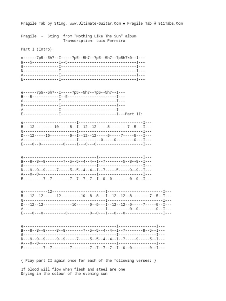 Fragile | PDF | Chordophones | European Musical Instruments