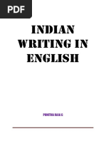Indian Writing in English | PDF | Indian Literature