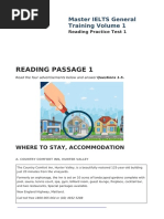 IELTS General Reading Practice Test 4 | PDF