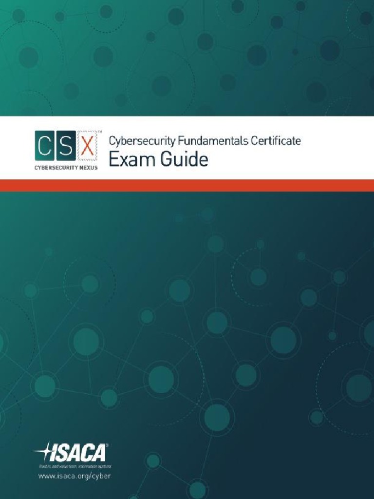 Cybersecurity Fundamentals Certificate Exam Guide - v5 - 22020 | PDF ...