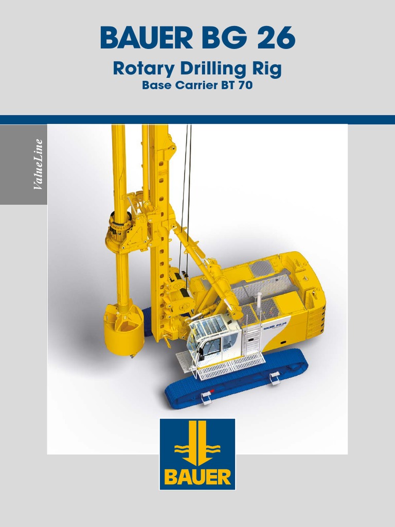 BG 26 | PDF | Drilling Rig | Drilling