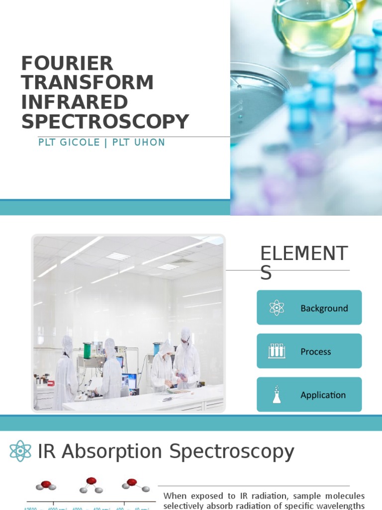 FTIR: Introdution and Application To Forensics | PDF | Absorption ...