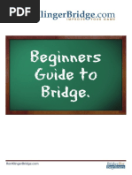 Beginner's Bridge Bidding Guide | PDF | Contract Bridge | Plain Trick Games