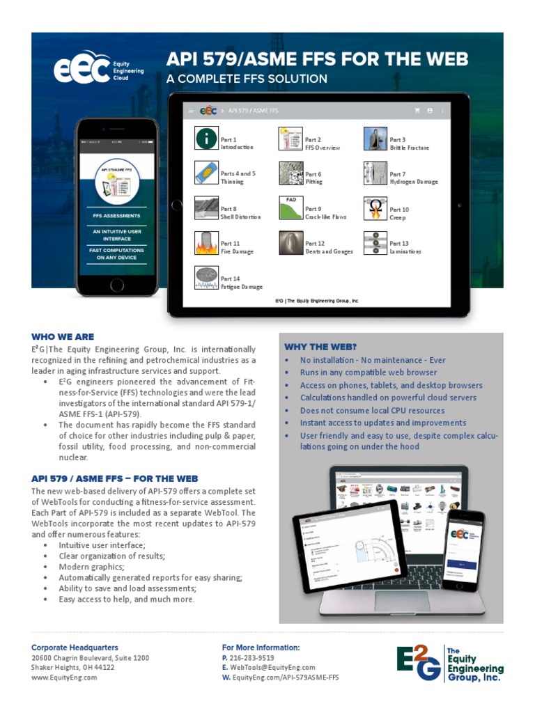A Complete Web-Based Solution for Fitness-for-Service Assessments ...
