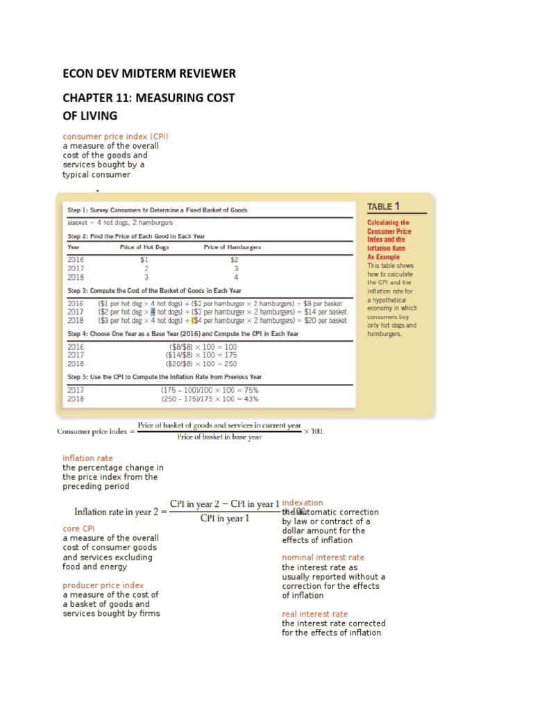 Econ Dev Midterm Reviewer | PDF | Interest | Economic Growth