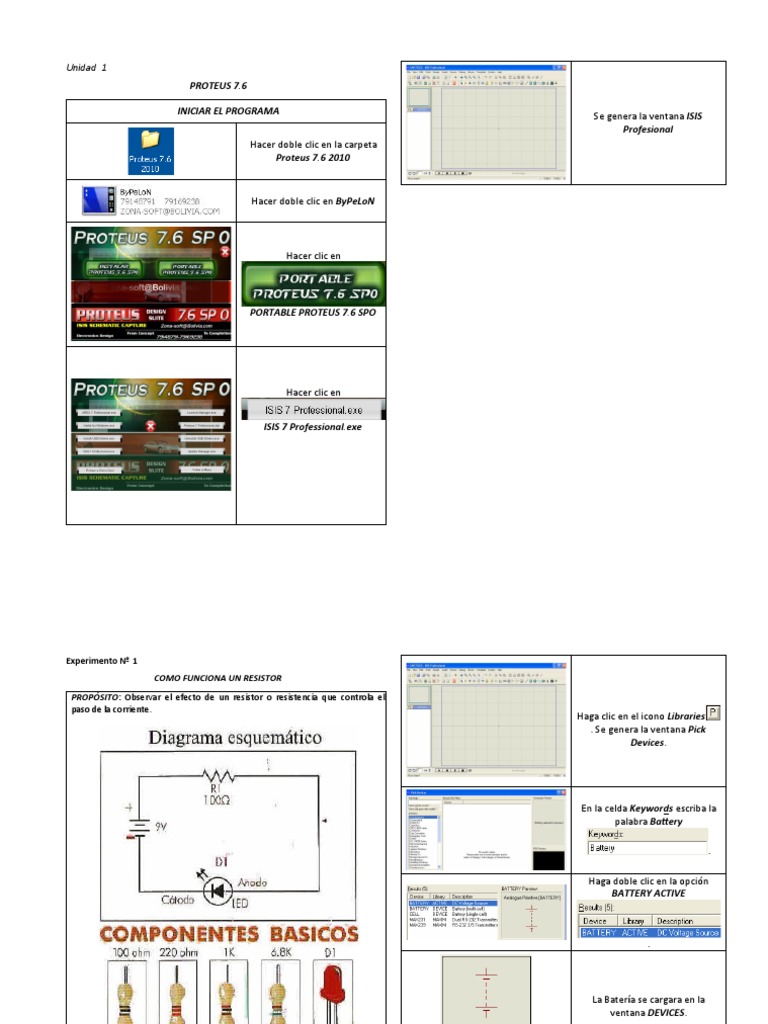 Manual Proteus 7.6 | PDF | Software | Informática