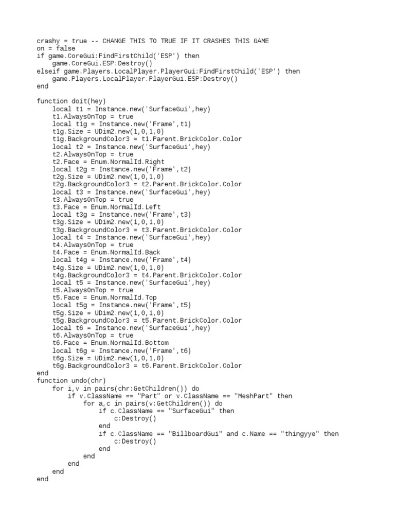 Esp Script | PDF | Text File | Information Technology