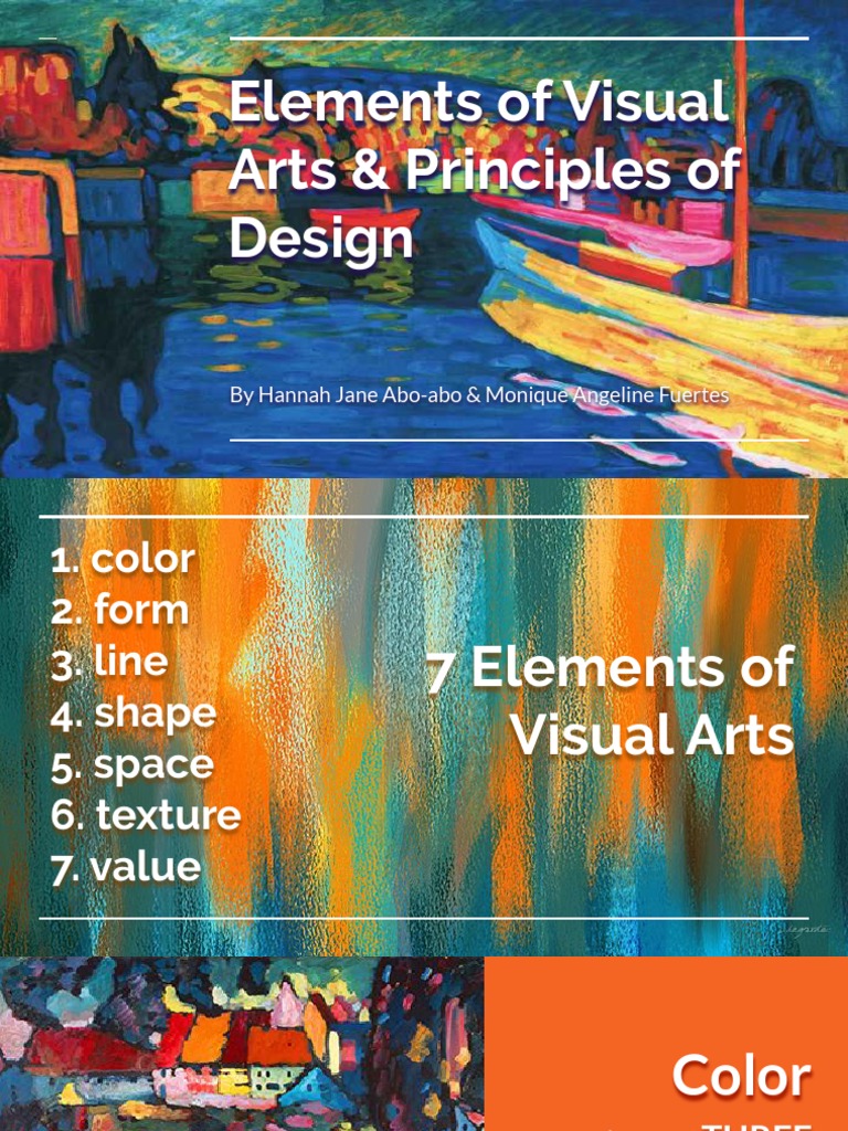 Artapp (Elements&principles) PDF | PDF | Composition (Visual Arts) | Vision