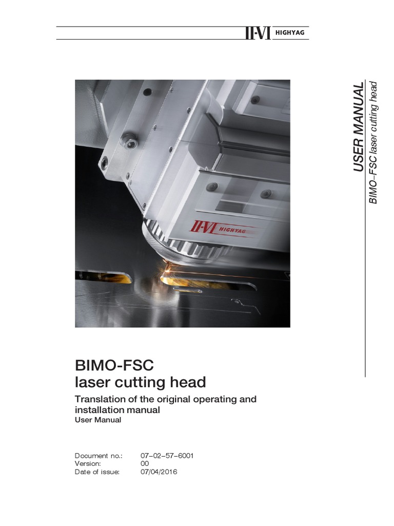 Part02 07-02-57-6001 Manual BIMO-FSC 160407 en | PDF | Optics | Safety