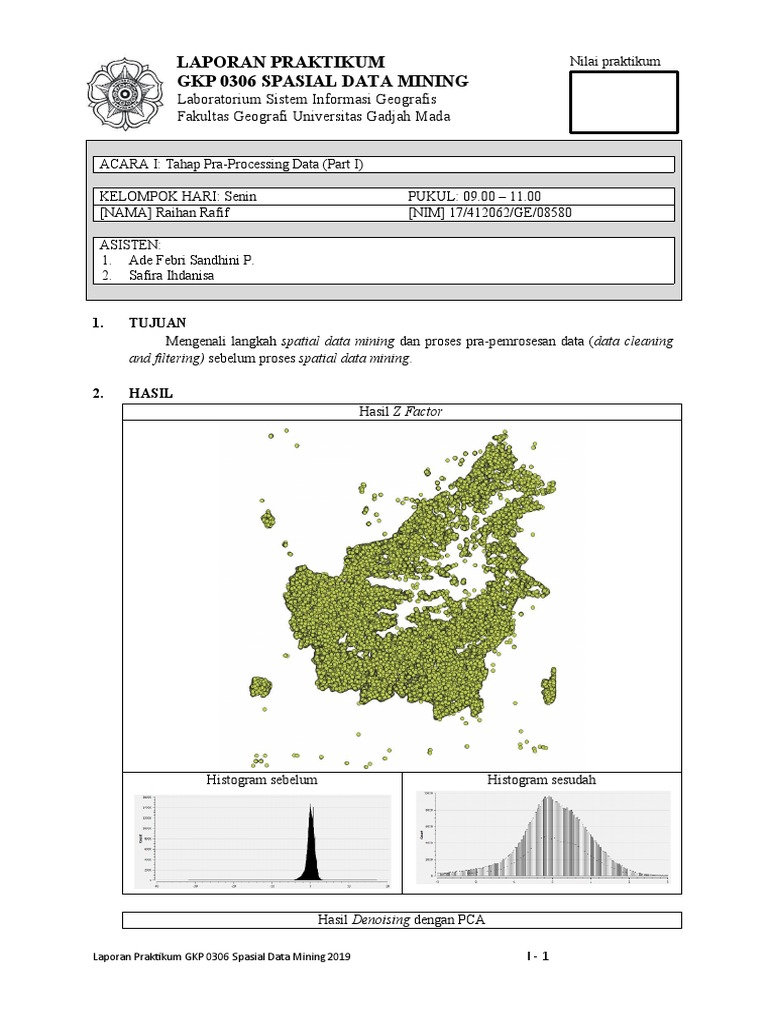 Laporan Praktikum Spatial Data Mining | PDF